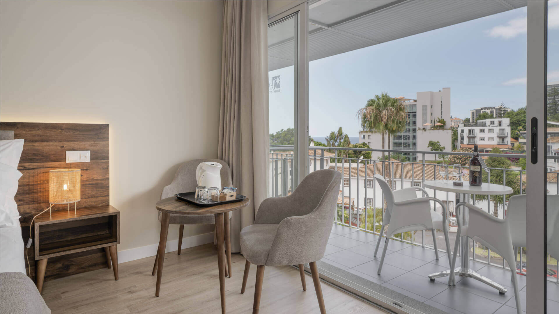 Twin or Single Partial Sea View Room - Petit Hotels Madeira Island Hotels